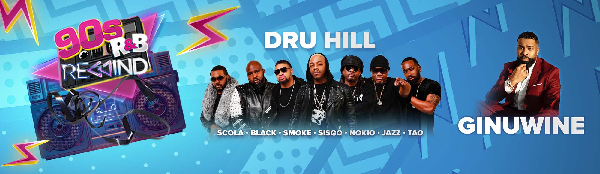 Dru Hill & Ginuwine - 90s R&B Rewind Show Las Vegas: Tickets & Reviews | Vegas.com