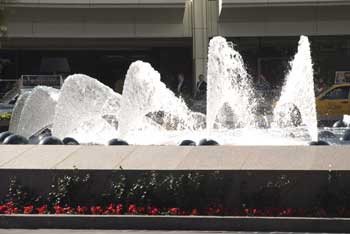 Water Features at ARIA Resort | Las Vegas Strip Art | Vegas Day And Night